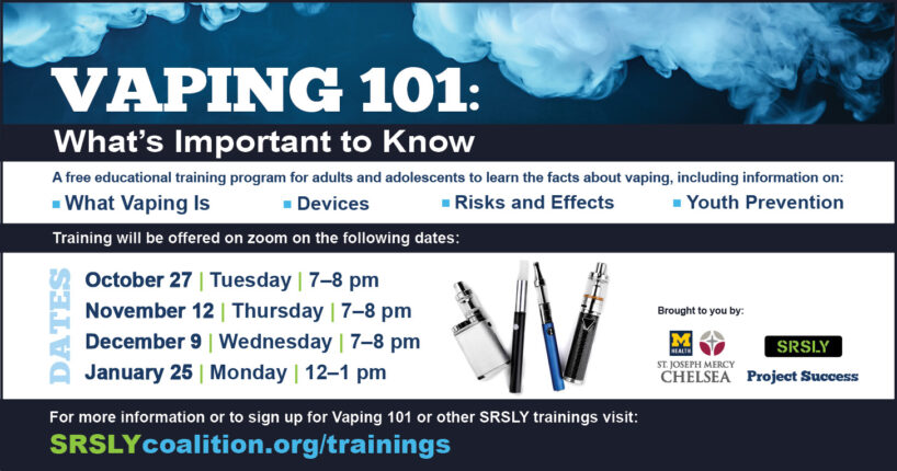 Vaping 101 Program: What’s Important to Know – Stockbridge Community News