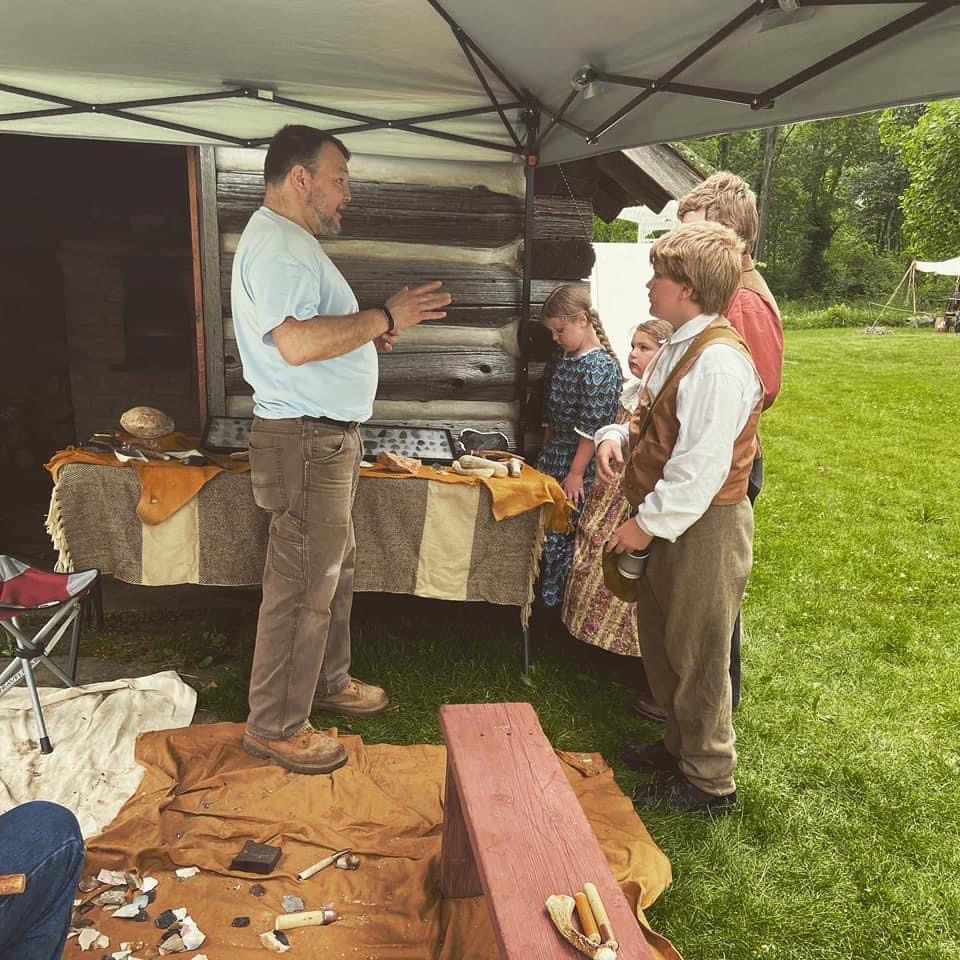 Waterloo Farm Museum celebrates Log Cabin Day