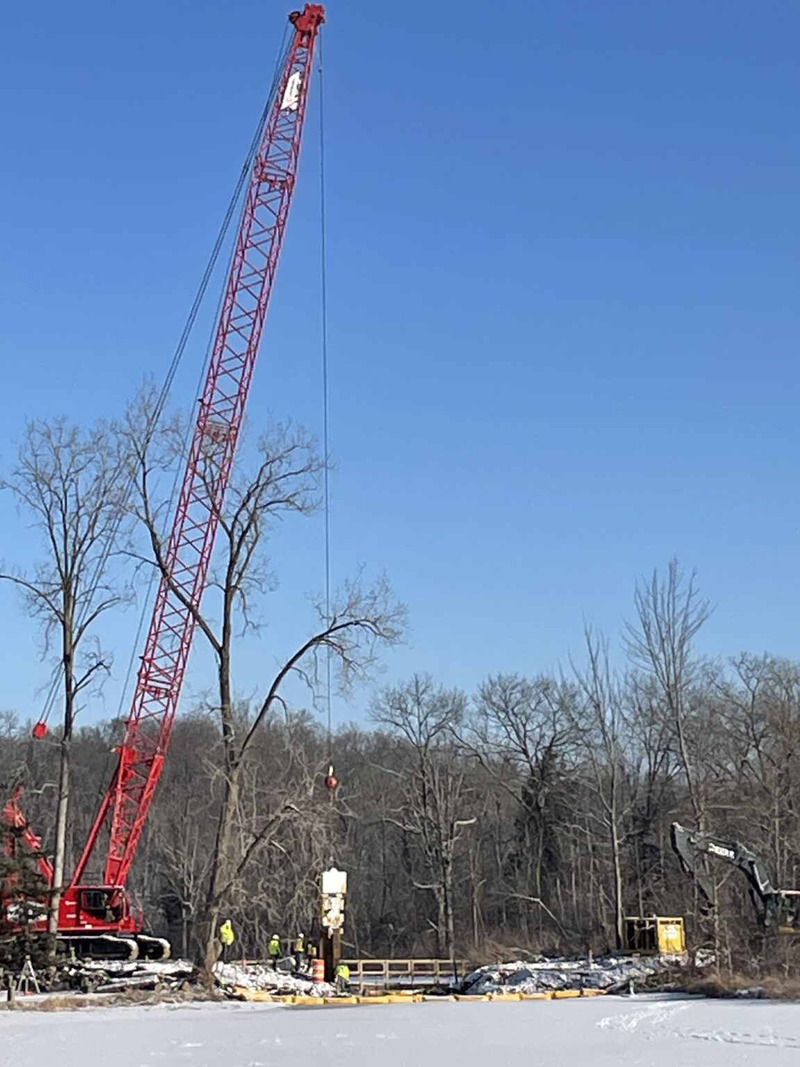 New bridge to expand access to Blind Lake near Gregory